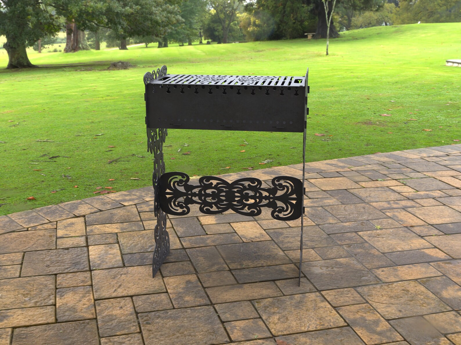 Butterfly Fire Pit, Digital Product, Files DXF, SVG for CNC, Plasma ...