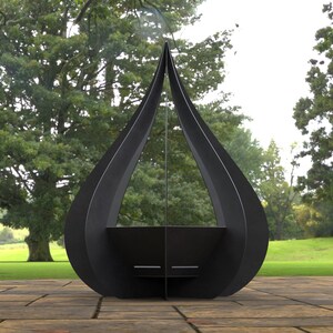Flower Bud Fire Pit, Digital Product, Files DXF, SVG for Cnc, Plasma ...