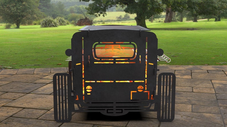 Hot Rod Fire Pit Digital Product Files DXF SVG for Cnc - Etsy