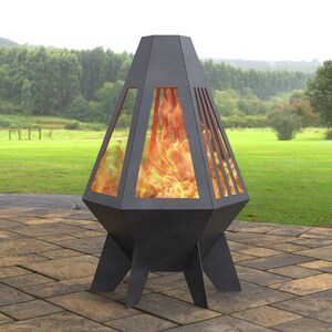 Pyramid Rocket IV Fire Pit, Digital Product, Files DXF, Svg for CNC ...