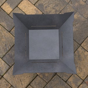 Square Fire Pit Arrow, Digital Product, Files DXF, SVG for Cnc, Plasma ...