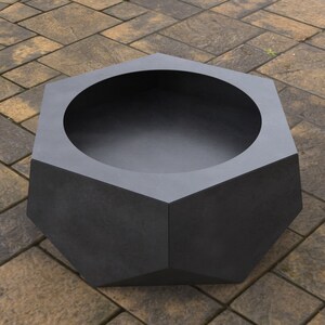 Volumetric Hexagon Fire Pit V2, Digital Product, Files DXF, SVG for Cnc ...