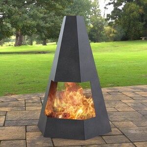 Hexagon Double Sided Pyramid Fire Pit, Digital Product, Files DXF, SVG ...