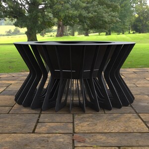 Fly Fire Pit, Digital Product, Files DXF, SVG for CNC, Plasma, Laser ...