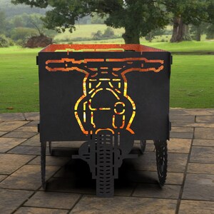 Dirt Bike Fire Pit, Digital Product, Files DXF, SVG for Cnc, Plasma ...