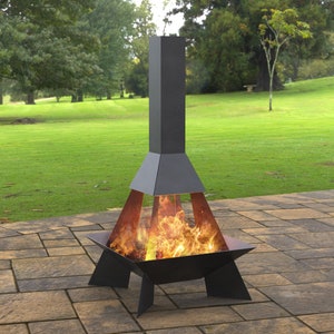 Pyramid Rocket Fire Pit, Digital Product, Files DXF, SVG for CNC ...