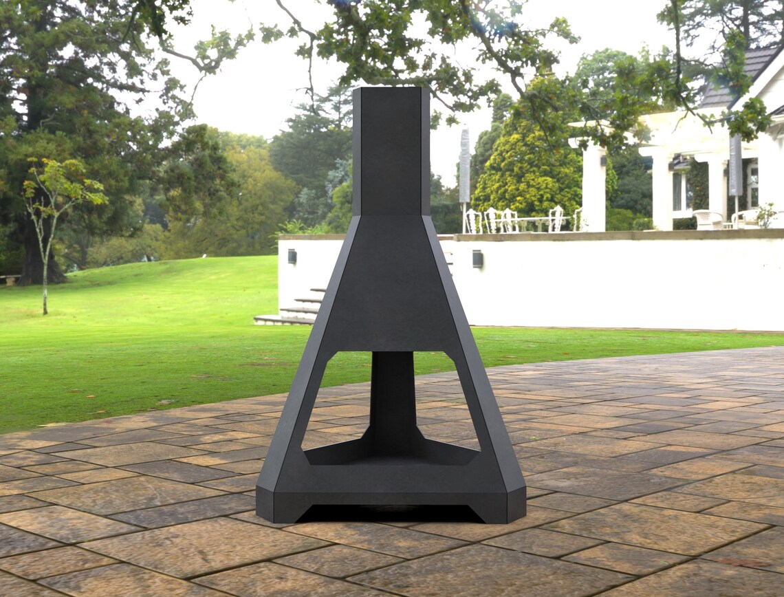 Pyramid Three-sided Fire Pit Digital Product Files DXF SVG - Etsy