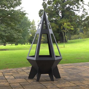 Pyramid Rocket III Fire Pit, Digital Product, Files DXF, Svg for CNC ...