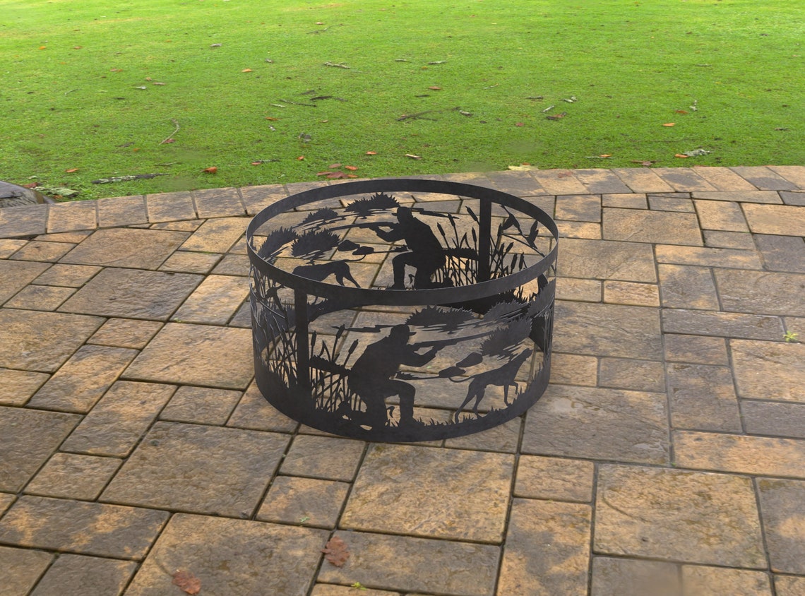 Fire Pit Ring Hunting Digital Product Files DXF SVG for Cnc - Etsy