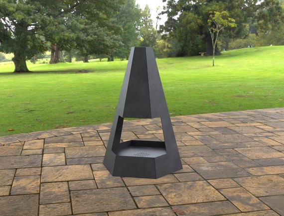 Hexagon Double Sided Pyramid Fire Pit Digital Product Files | Etsy