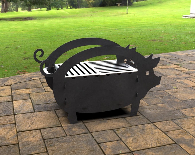 Pyramid Rocket Fire Pit Digital Product Files DXF SVG for - Etsy