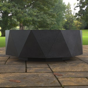 Fire Pit With Triangles, Digital Product, Files DXF, SVG for Cnc ...