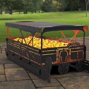 Pontoon Boat Fire Pit, Digital Product, Files DXF, SVG for Laser ...