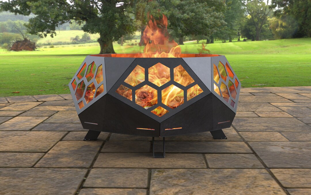 Fire Pit Modern New II 3mm, DIGITAL PRODUCT - No Physical Items Will Be ...
