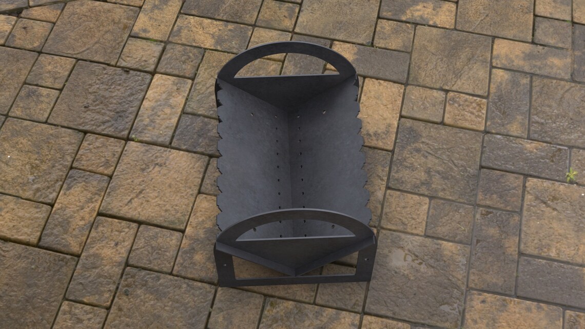 Flat Pack II Collapsible Fire Pit Digital Product Files DXF - Etsy Canada