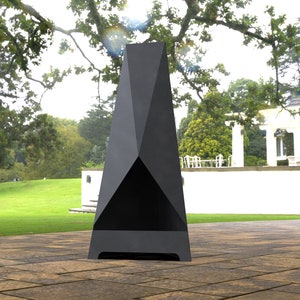 Triangular II Pyramid Fire Pit, Digital Product, Files DXF, SVG for Cnc ...