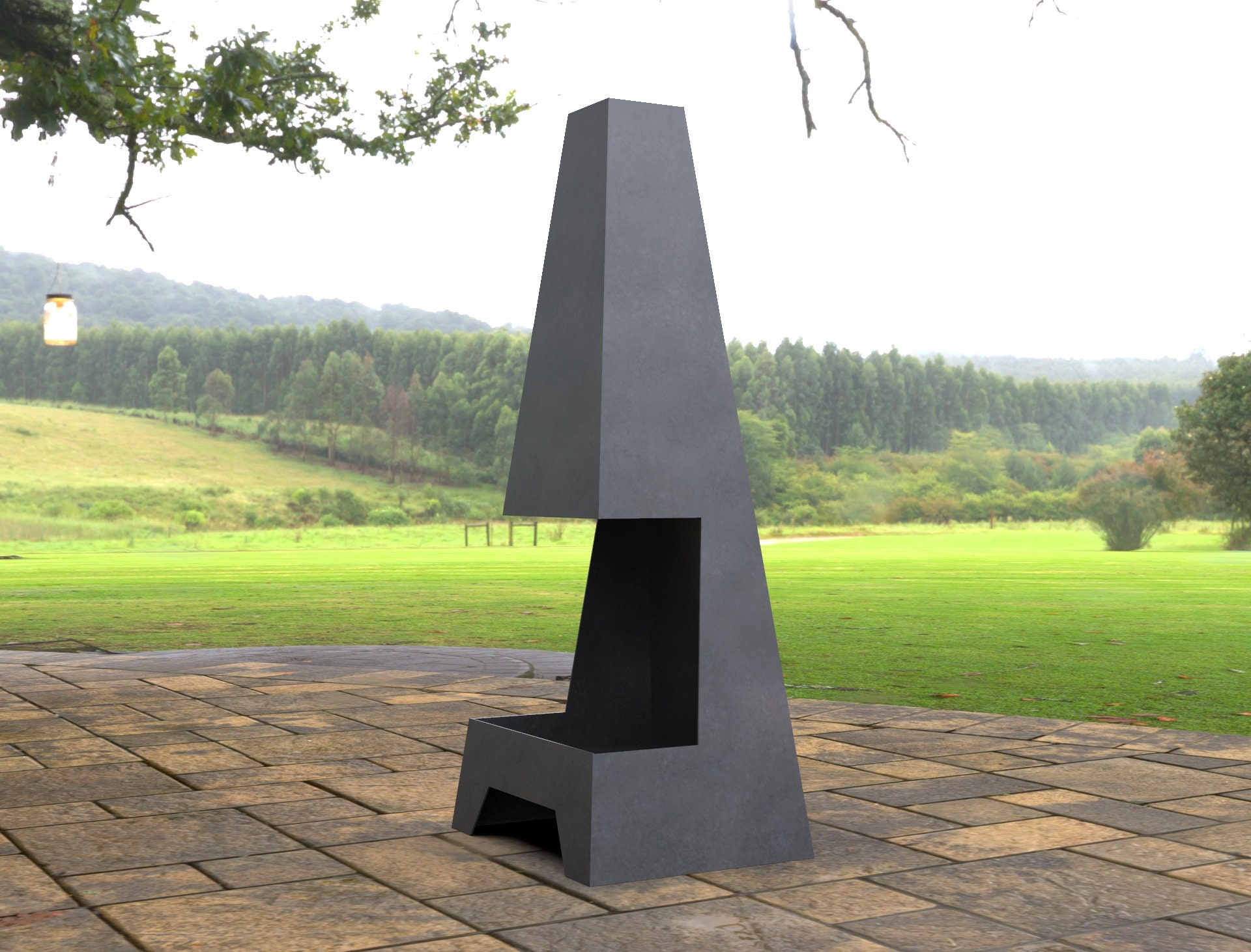 Pyramid Fireplace Fire Pit Digital Product Files DXF SVG | Etsy