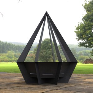 Diamond Fire Pit, Digital Product, Files DXF, SVG for Cnc, Plasma ...