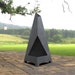 Triangular Pyramid Fire Pit, Digital Product, Files DXF, SVG for CNC ...