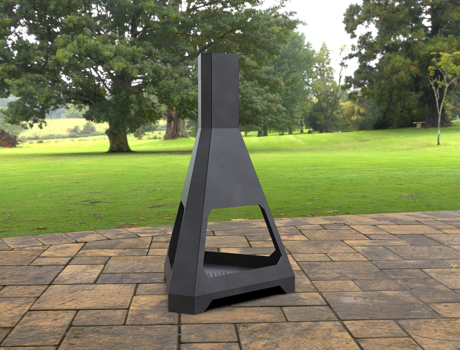 Pyramid Three-sided Fire Pit Digital Product Files DXF SVG | Etsy