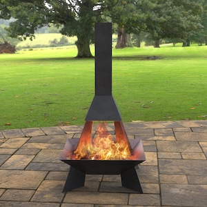 Pyramid Rocket Fire Pit, Digital Product, Files DXF, SVG for CNC ...