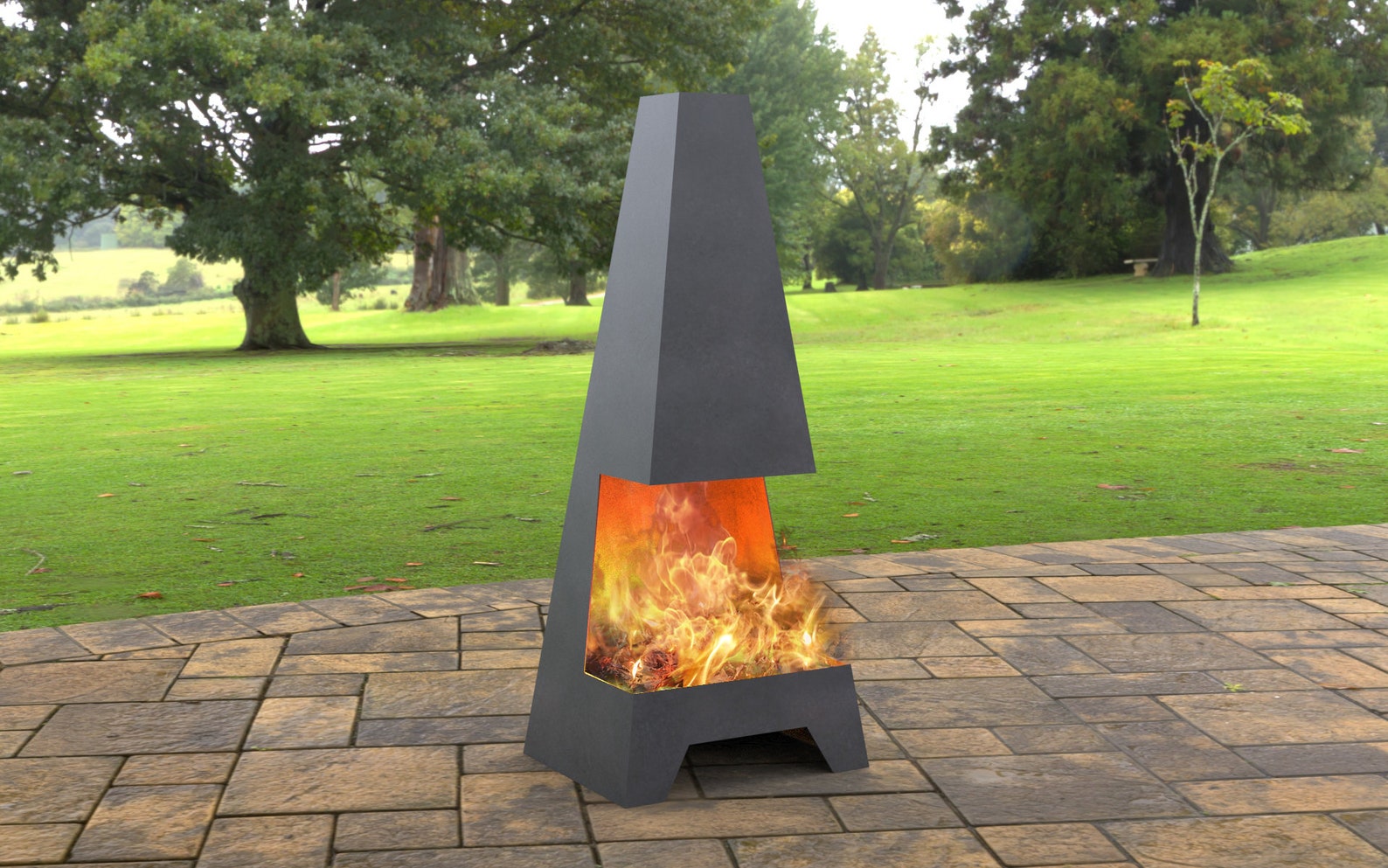 Pyramid Fireplace Fire Pit Digital Product Files DXF SVG - Etsy