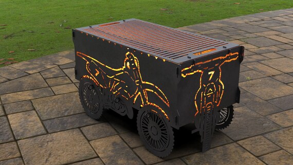 Dirt Bike Fire Pit Digital Product Files DXF SVG for Cnc | Etsy