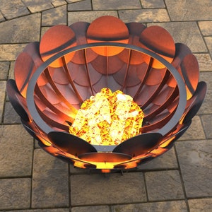 Round Scales D=42'' Fire Pit, Digital Product, Files DXF, SVG for Cnc ...