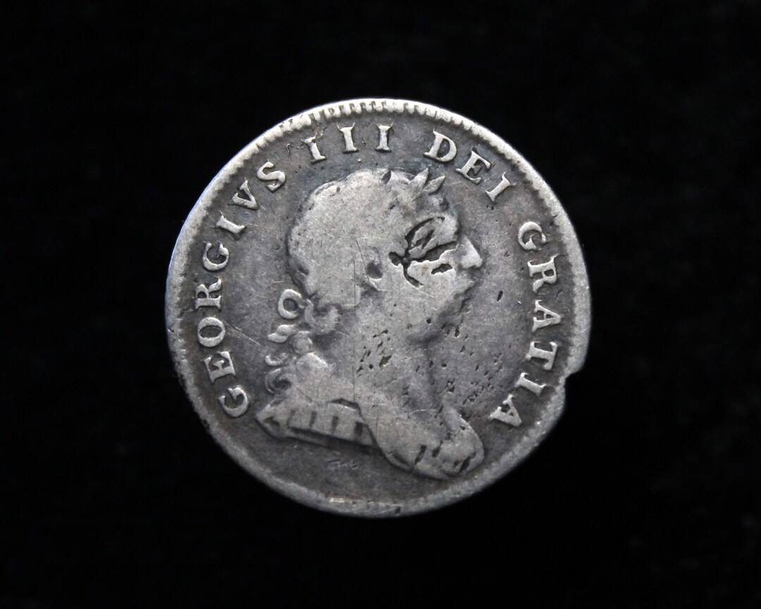 Ireland George III Silver 1805 Irish Ten Pence Bank Token Georgian Coin ...