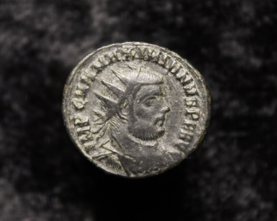 Ancient Roman Maximianus Post-reform Radiatus Bronze Coin 286-310AD 20 ...