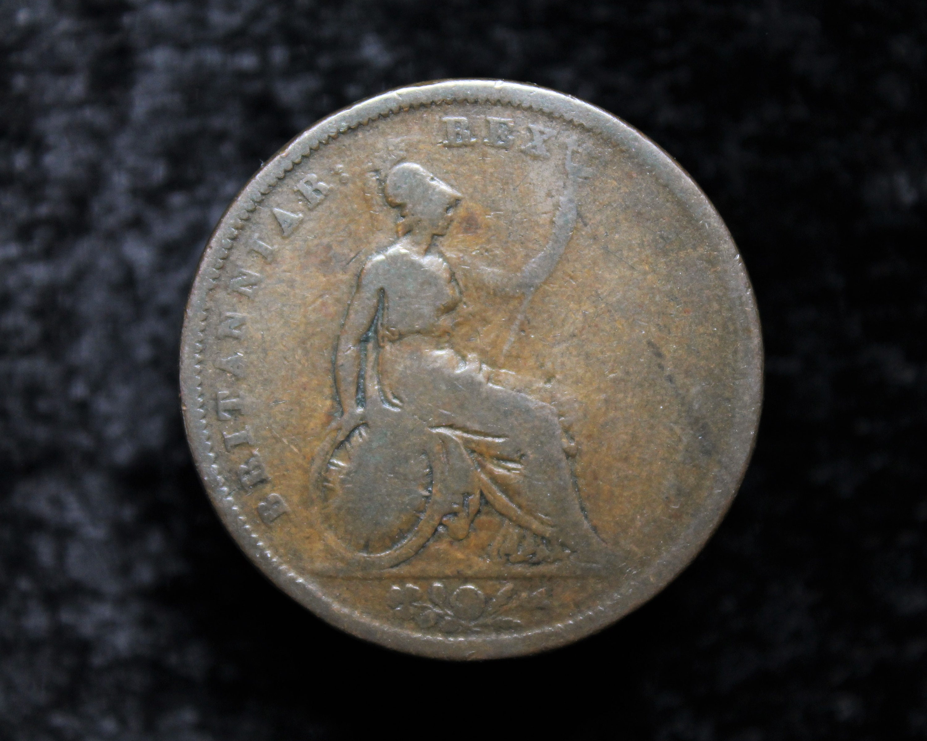 George IV Penny 1826 Penny Antique British Copper Coin - Etsy