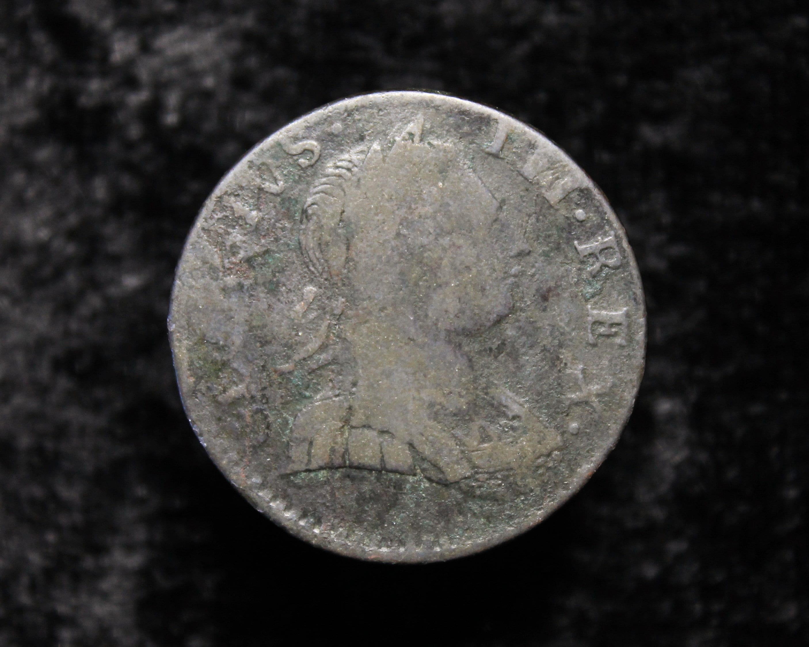 George III 1775 Evasion Copper Half Penny Non Regal Halfpenny Rare ...