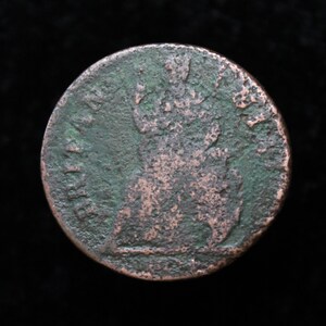 Extremely Rare Charles II 1673 CAROLA Error Farthing Copper Coin ...