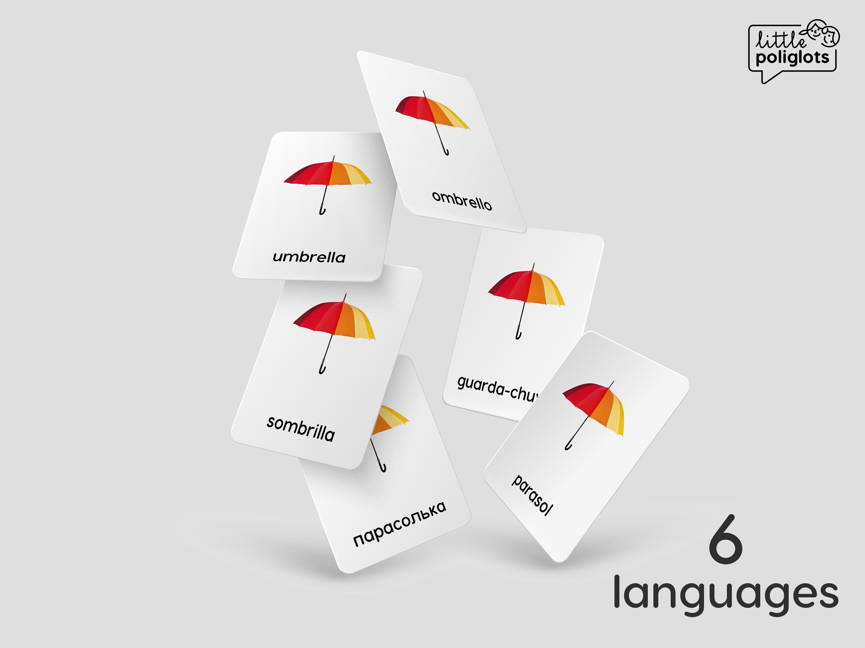 AUTUMN Montessori 3-part Cards Multilingual and With Realistic Photos ...