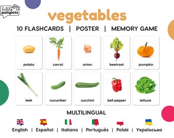 FRUITS Montessori 3-part Cards Multilingual and With Realistic Photos ...
