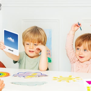SPRING Montessori 3-part Cards Multilingual and With Realistic Photos ...