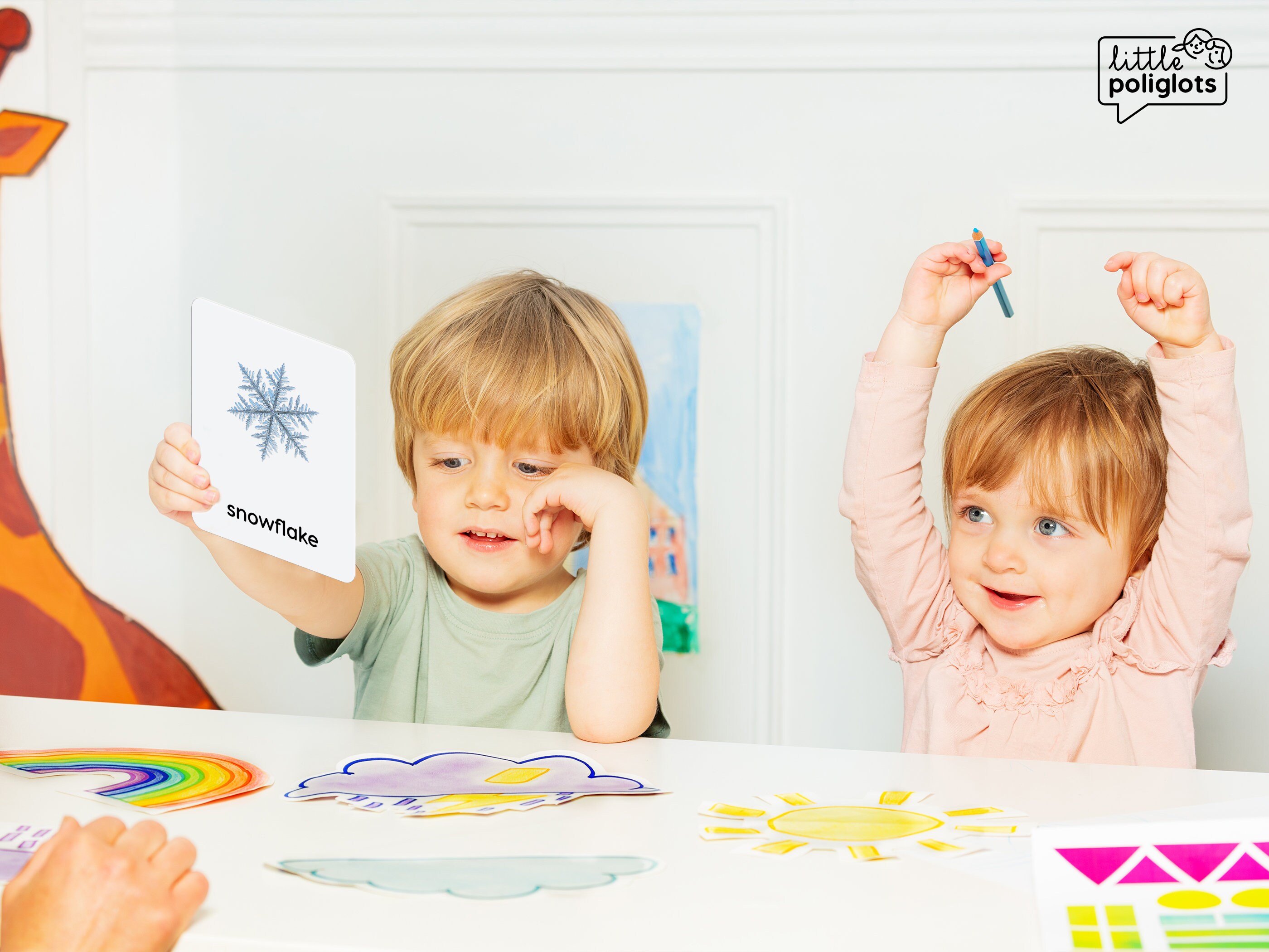 WINTER Montessori 3-part Cards Multilingual and With Realistic Photos ...