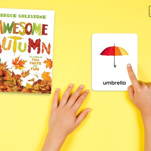 AUTUMN Montessori 3-part Cards Multilingual and With Realistic Photos ...