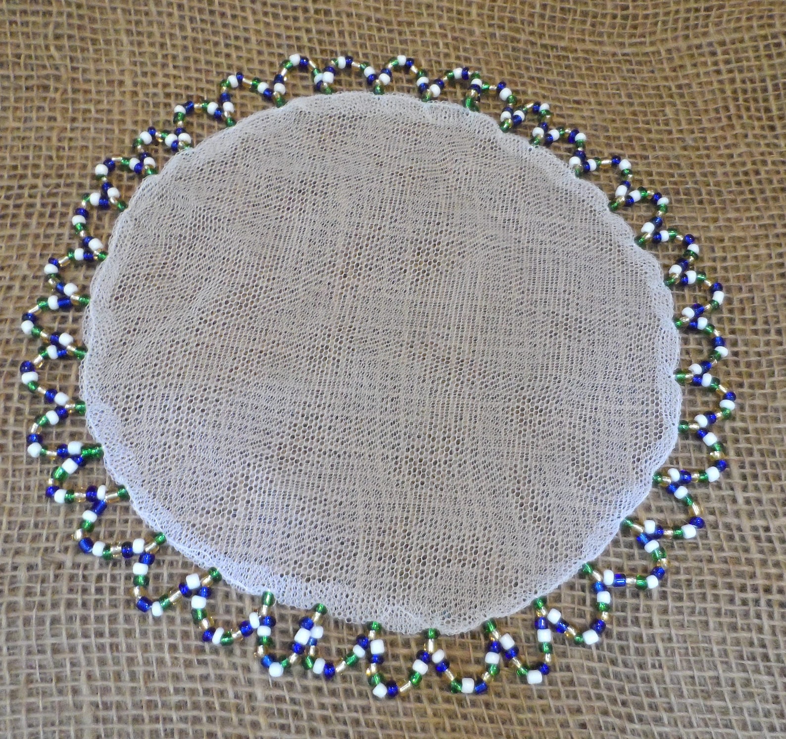 Beaded Flowery Food Covers From South Africa - 4 Sizes - Etsy UK