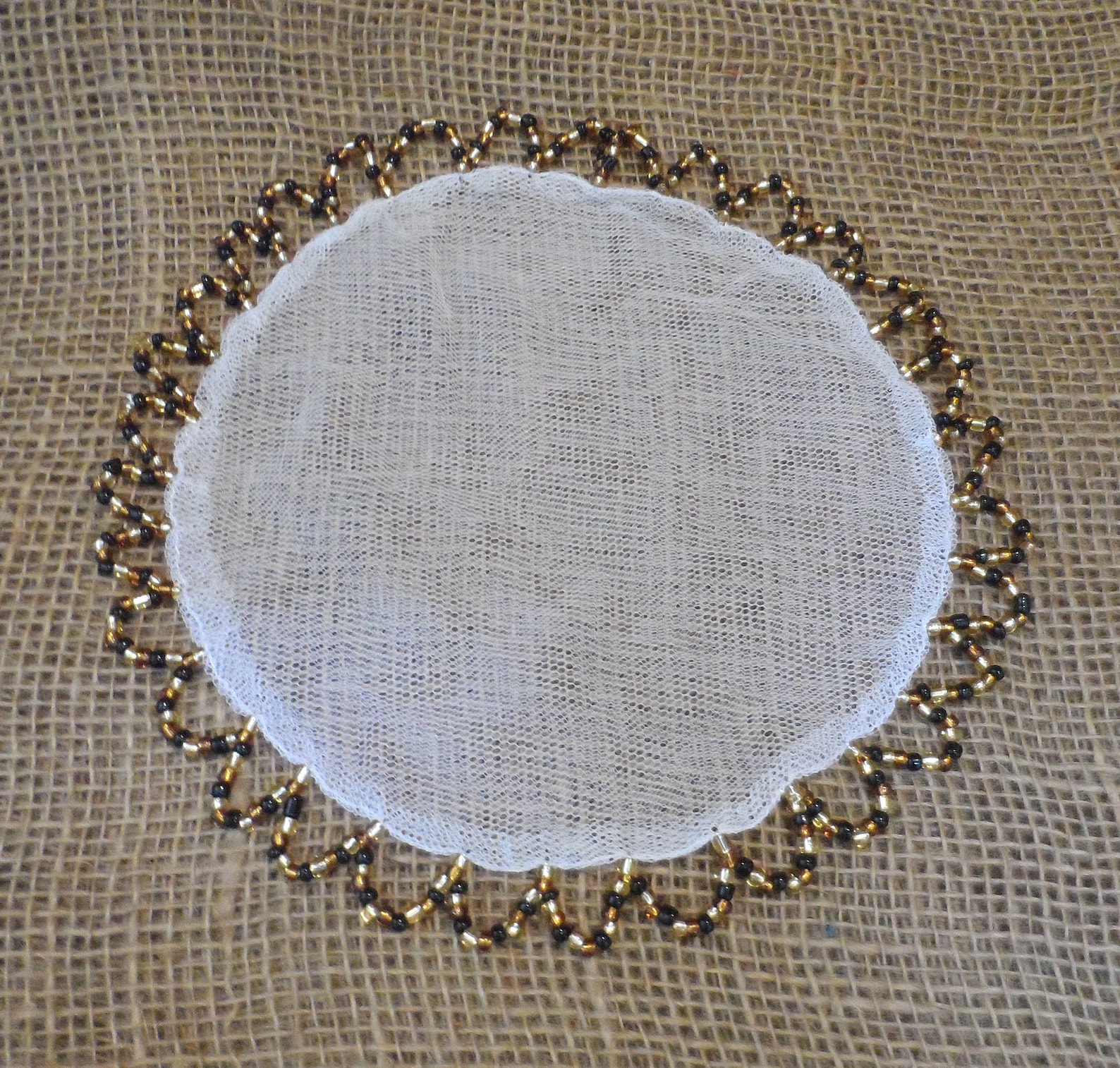 Beaded Flowery Food Covers From South Africa - 4 Sizes - Etsy UK