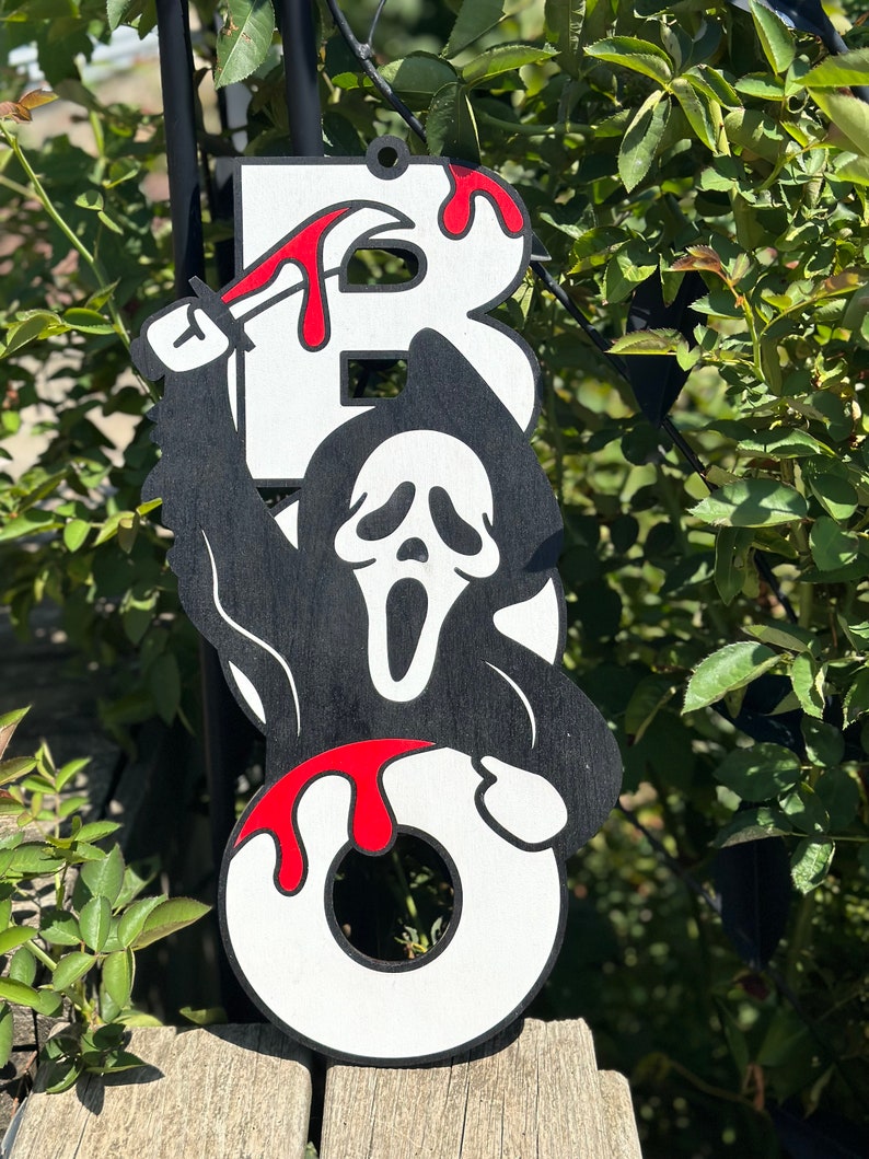 Boo Ghost Sign - Etsy