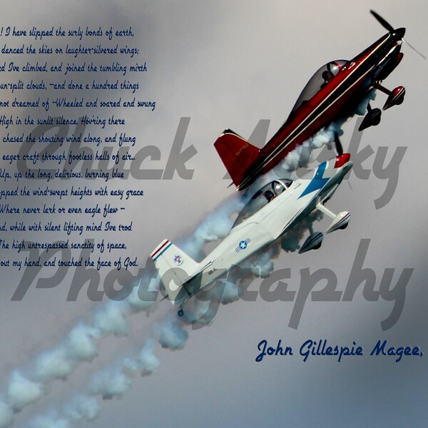 High Flight Poem - Etsy