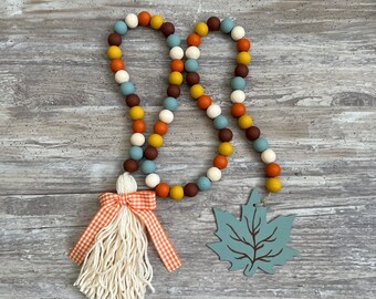 Fall Bead Garland - Etsy