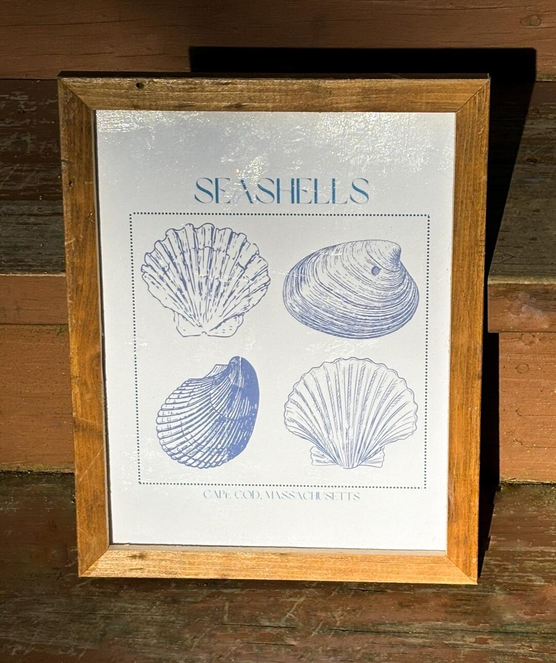 Cape Cod Seashell Sign - Etsy