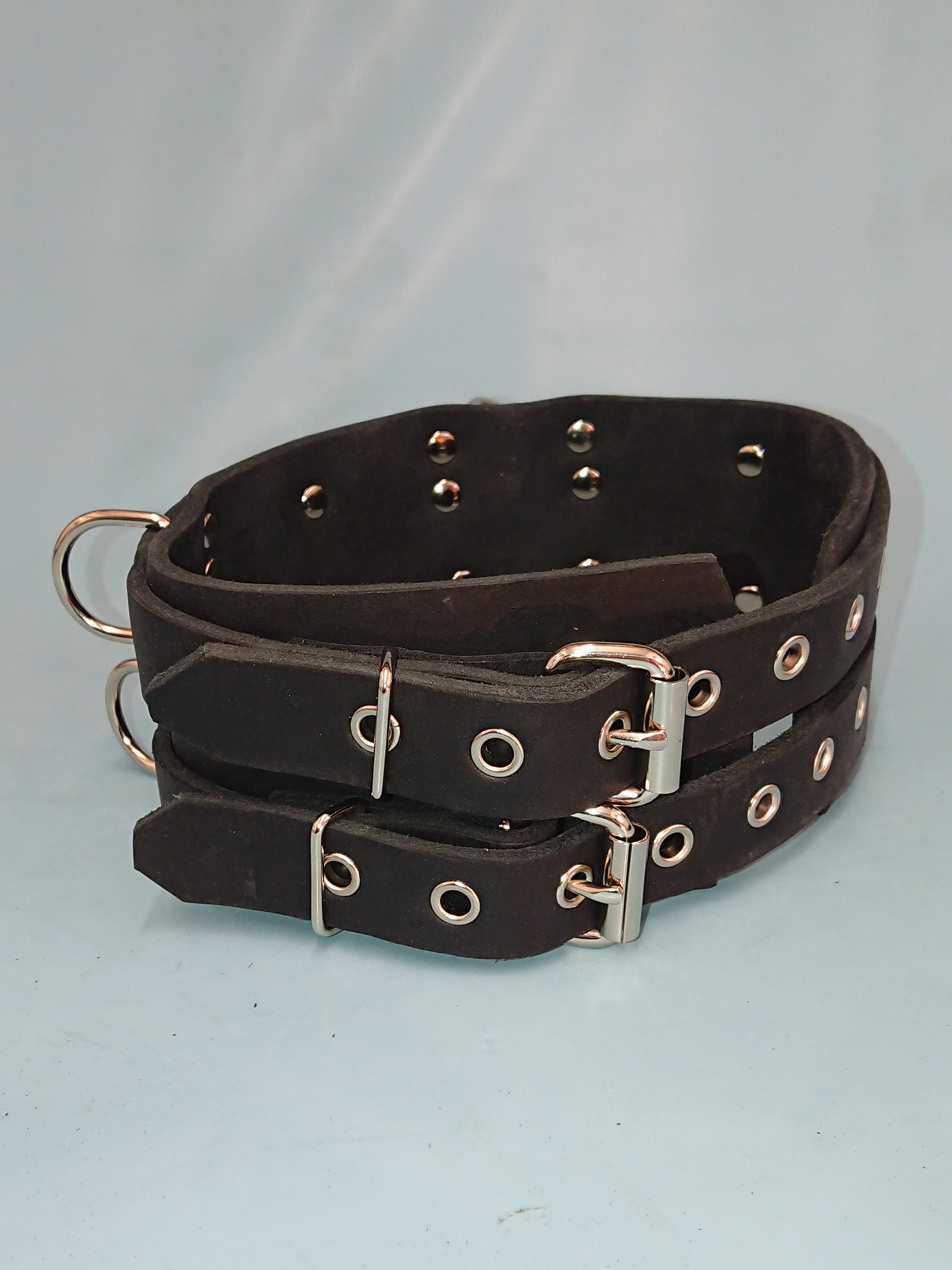 Leather Neck Stock Collar - Etsy