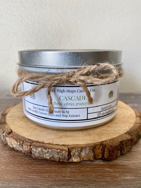 Cascade Hops Candle - Etsy