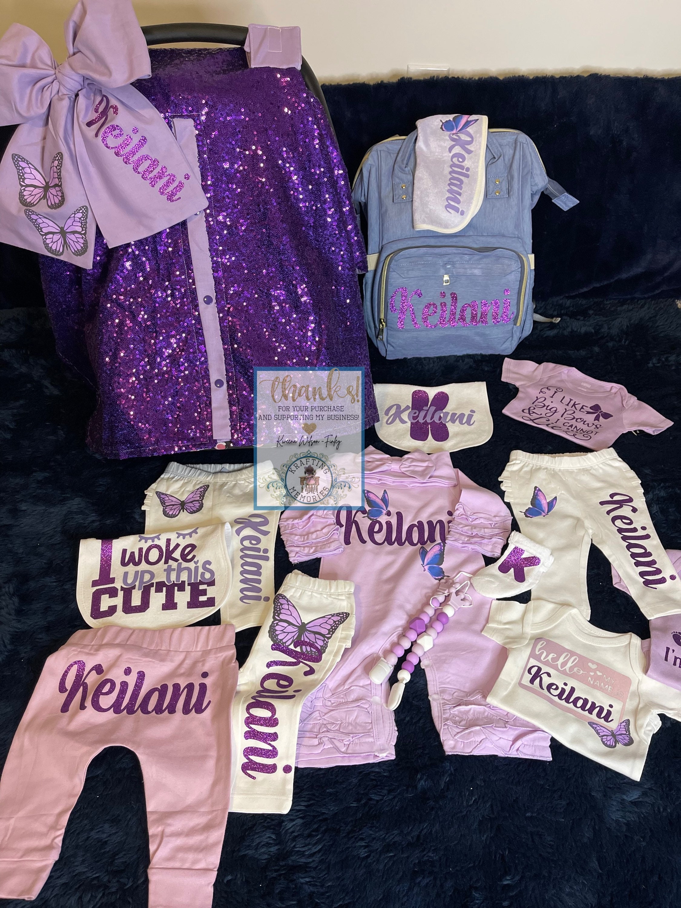 Car Seat Canopy Baby Bundle *NO DIAPER BAG - Etsy