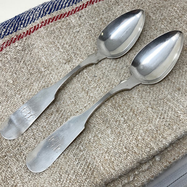 Coin Silver Spoons - Etsy