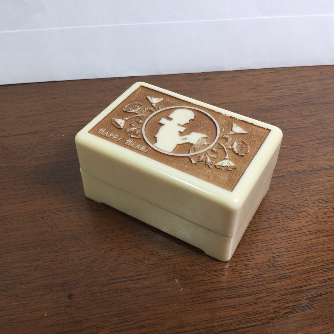 Vintage Celluloid Ring Box Art Deco Jewelry Box - Etsy