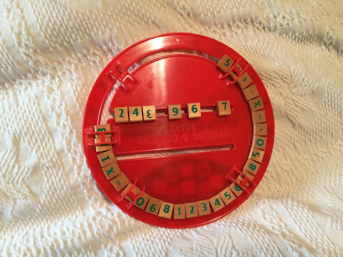 Vintage Spelling and Counting Board American Toys - Etsy